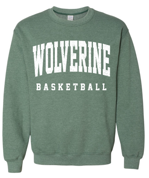 Texico Wolverines Basketball Crewneck – Branded Screen Printing ...