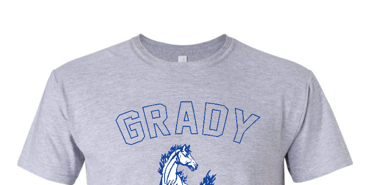 Grady Broncho Pride T-Shirt – Branded Screen Printing & Embroidery